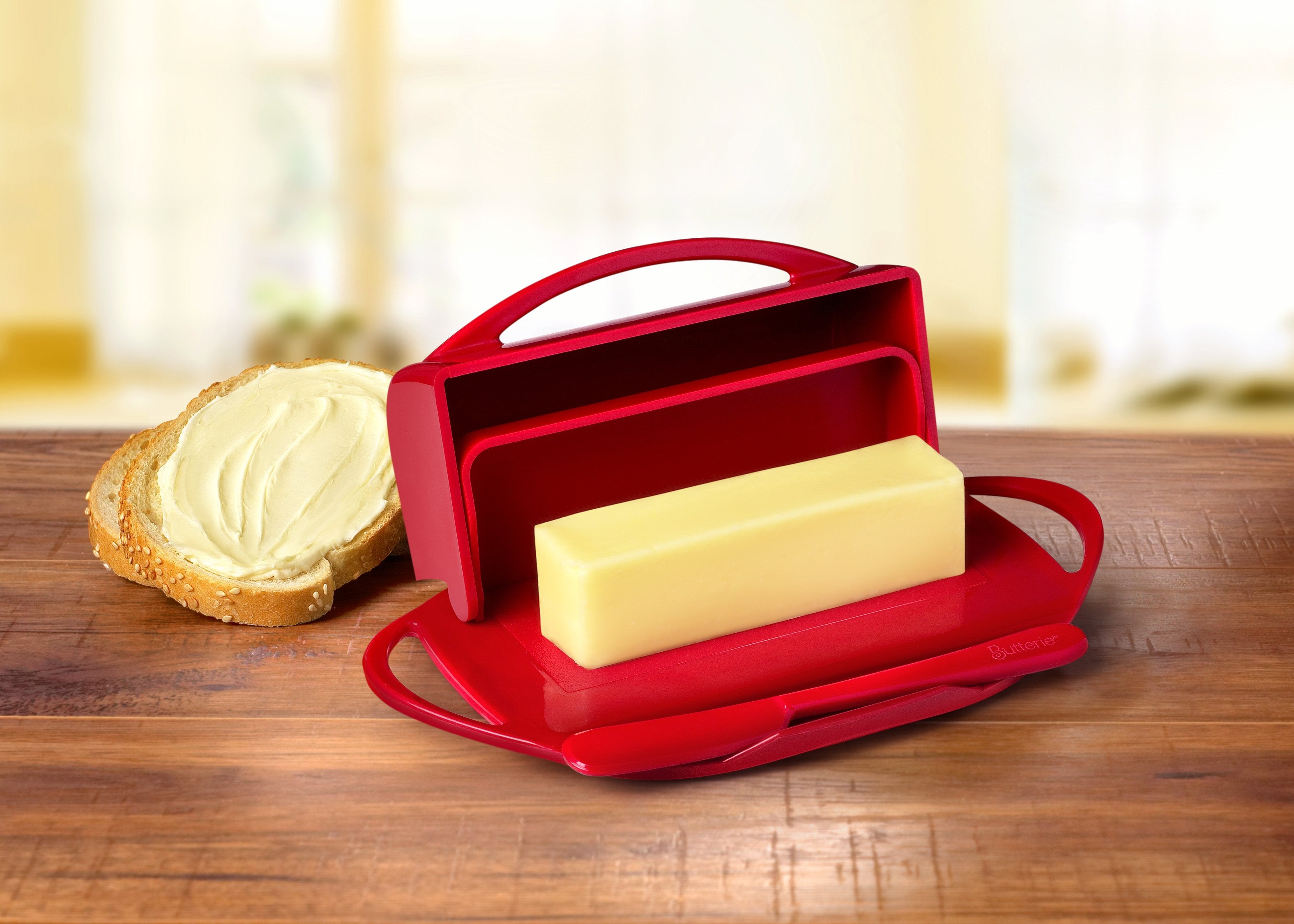 Butterie, The Original Flip-Top Butter Dish